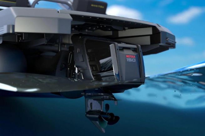 BRP introduces the Rotax "ghost" outboards, successors of Evinrude