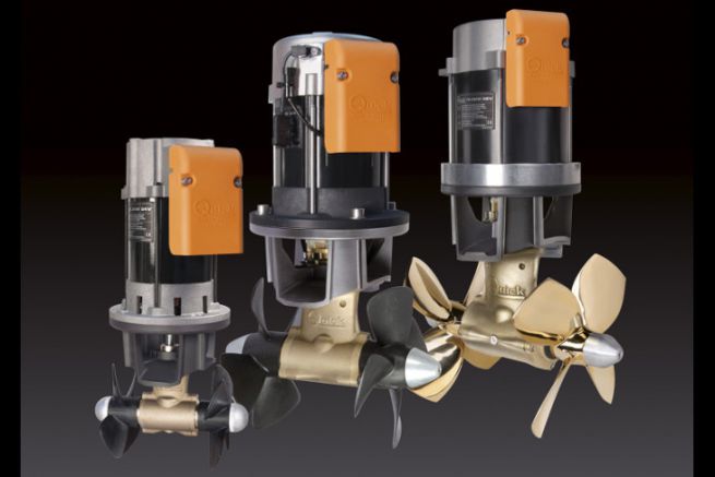 Quick proportional bow thruster, the latest in a wide range